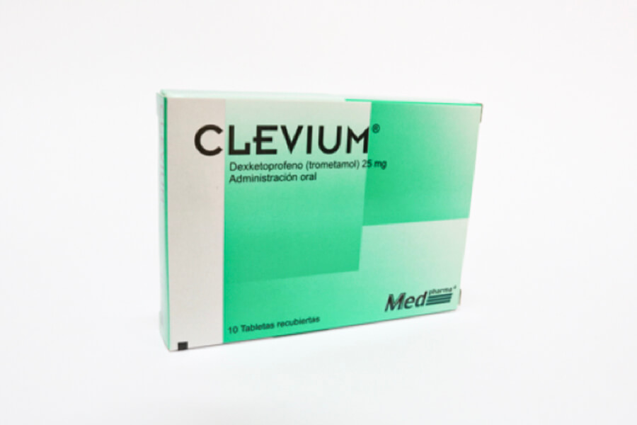 CLEVIUM (dexketoprofeno 25mg) *tabletas - FARMACIA NUEVO MILENIO ...