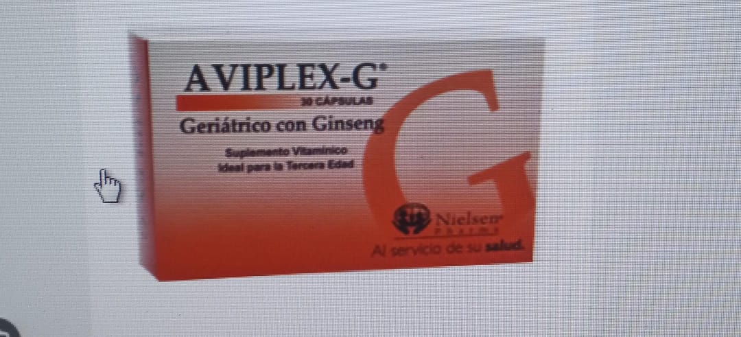 AVIPLEX G GERIATRICO CAPSULAS - FARMACIA NUEVO MILENIO - Gozeri Market