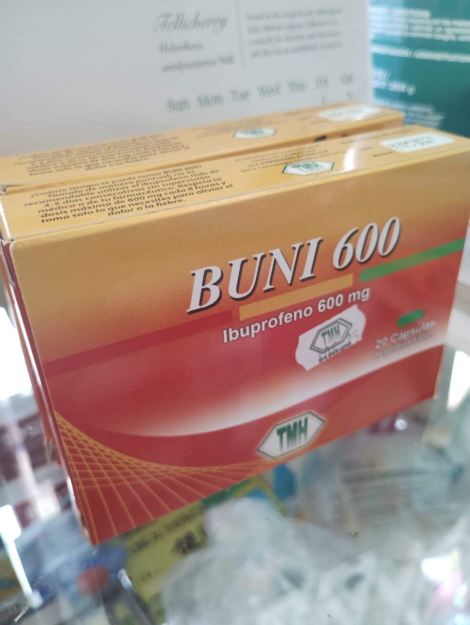 BUNI 600 (Ibuprofeno 600mg) *Capsulas de Gelatina blanda - FARMACIA ...