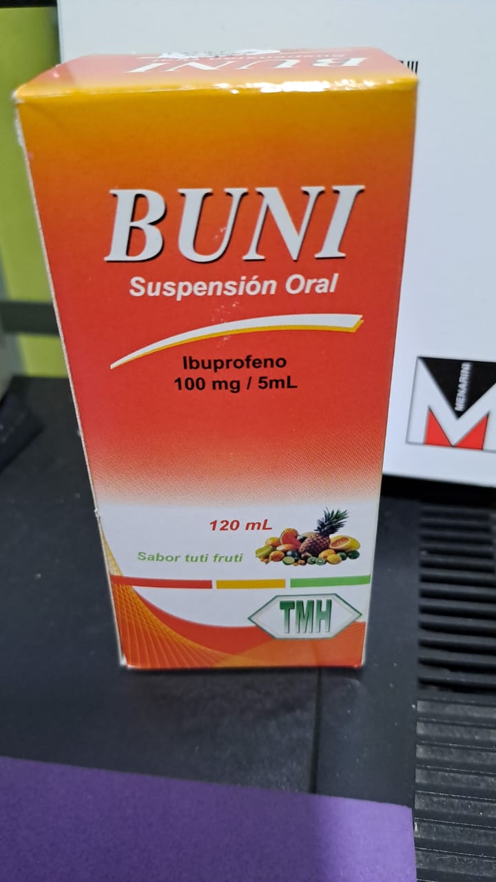 BUNI (Ibuprofeno 100mg/5ml) *Jarabe - FARMACIA NUEVO MILENIO - Gozeri ...