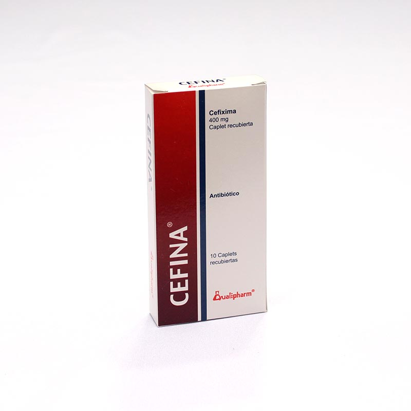 CEFINA 400mg (cefixima) *10 tabletas - FARMACIA NUEVO MILENIO - Gozeri ...